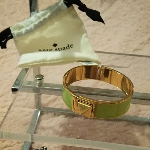 kate spade | Jewelry | Kate Spade Turnlock Pyramid Bangle | Poshmark